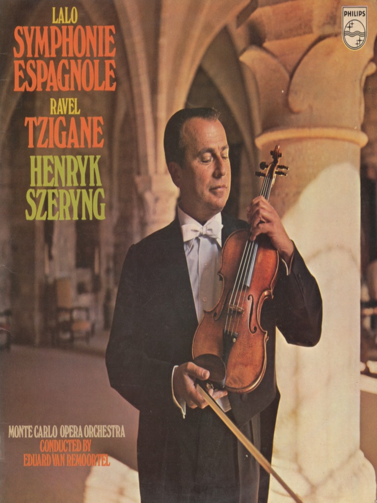 LP - Symphony Espagnole Tzigane - Edouard Lalo Maurice Ravel Henryk ...