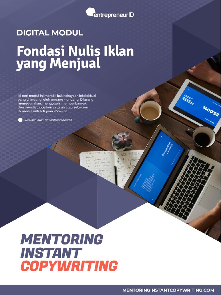 MIC Fitur Modul Digital - Mentoring Instant Copywriting | PDF
