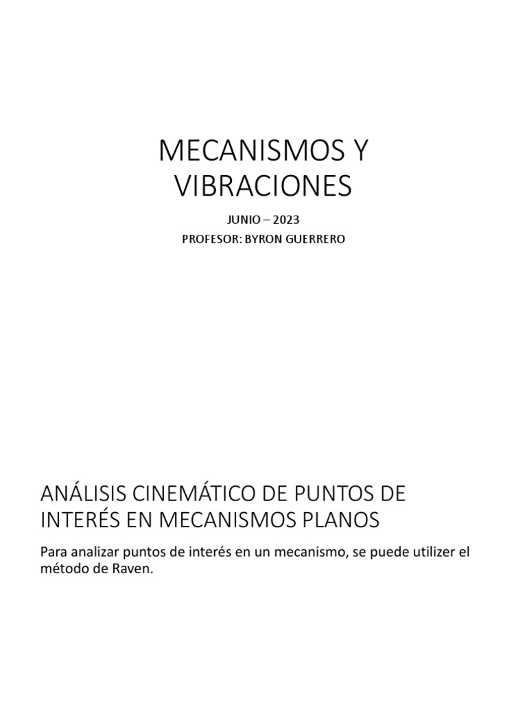 Puntos de Interes | PDF | Fuerza | Cinemática