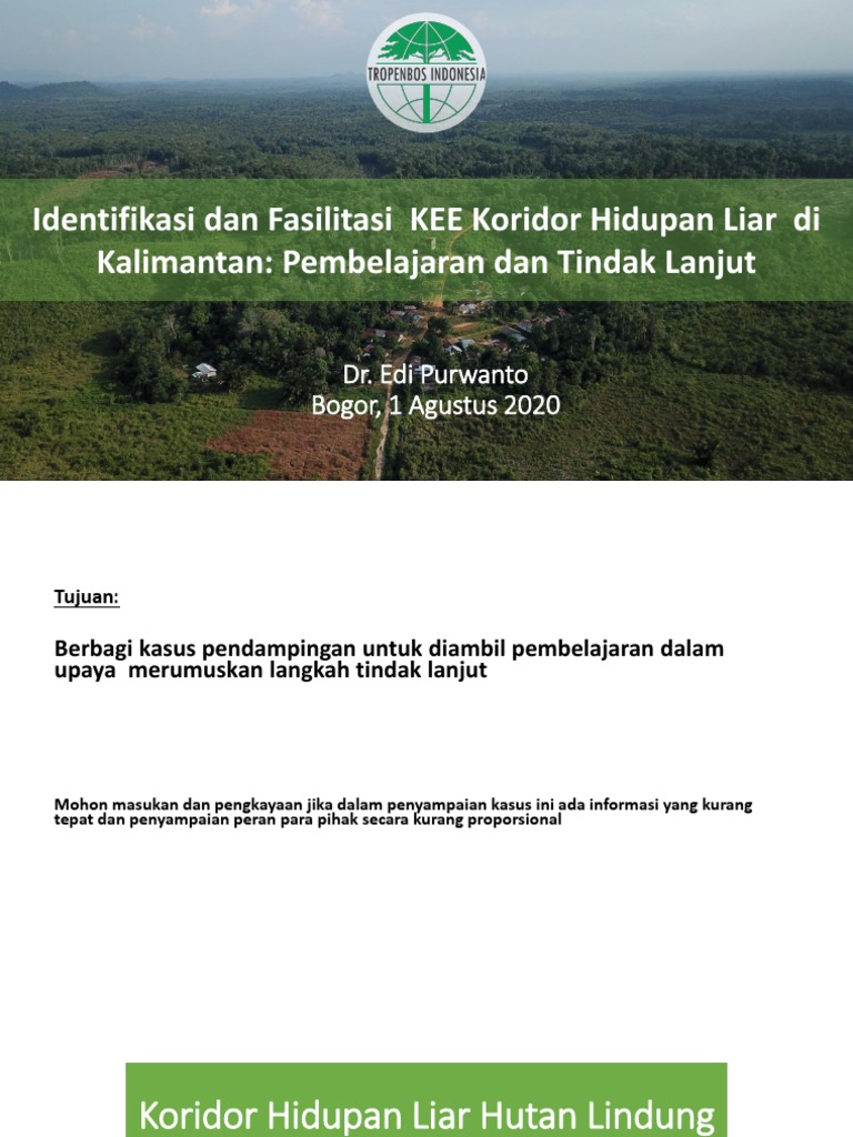 Koridor Hidupan Liar - Edi Purwanto | PDF