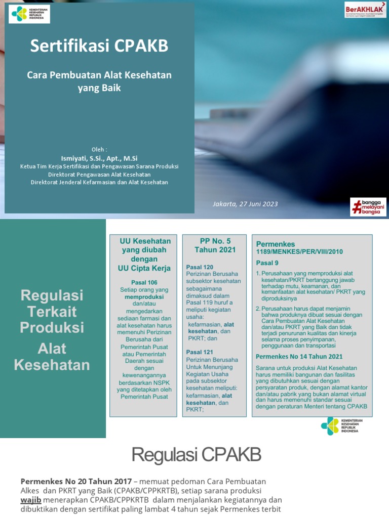 Sertifikasi CPAKB - Tamarin 270623 | PDF