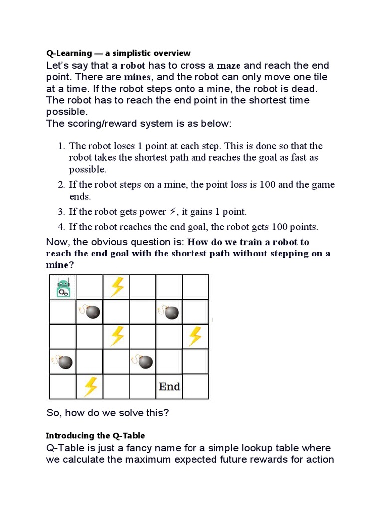 Q Learning | PDF | Systems Theory | Algorithms