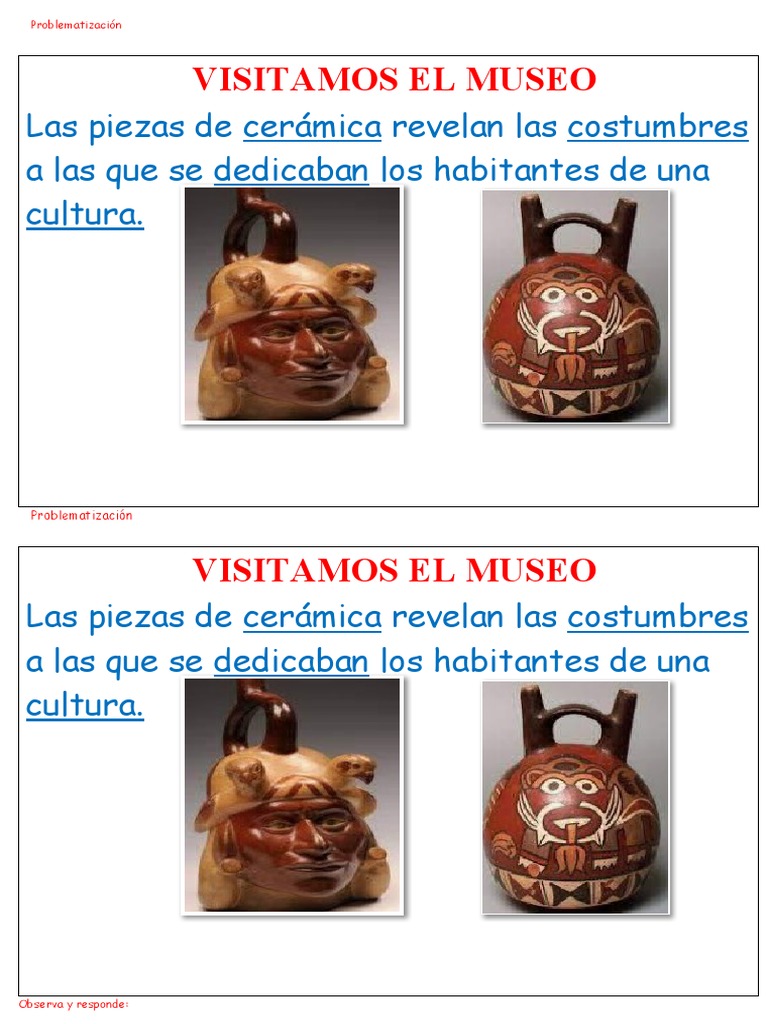 Culturas Pre Incas Ficha | PDF
