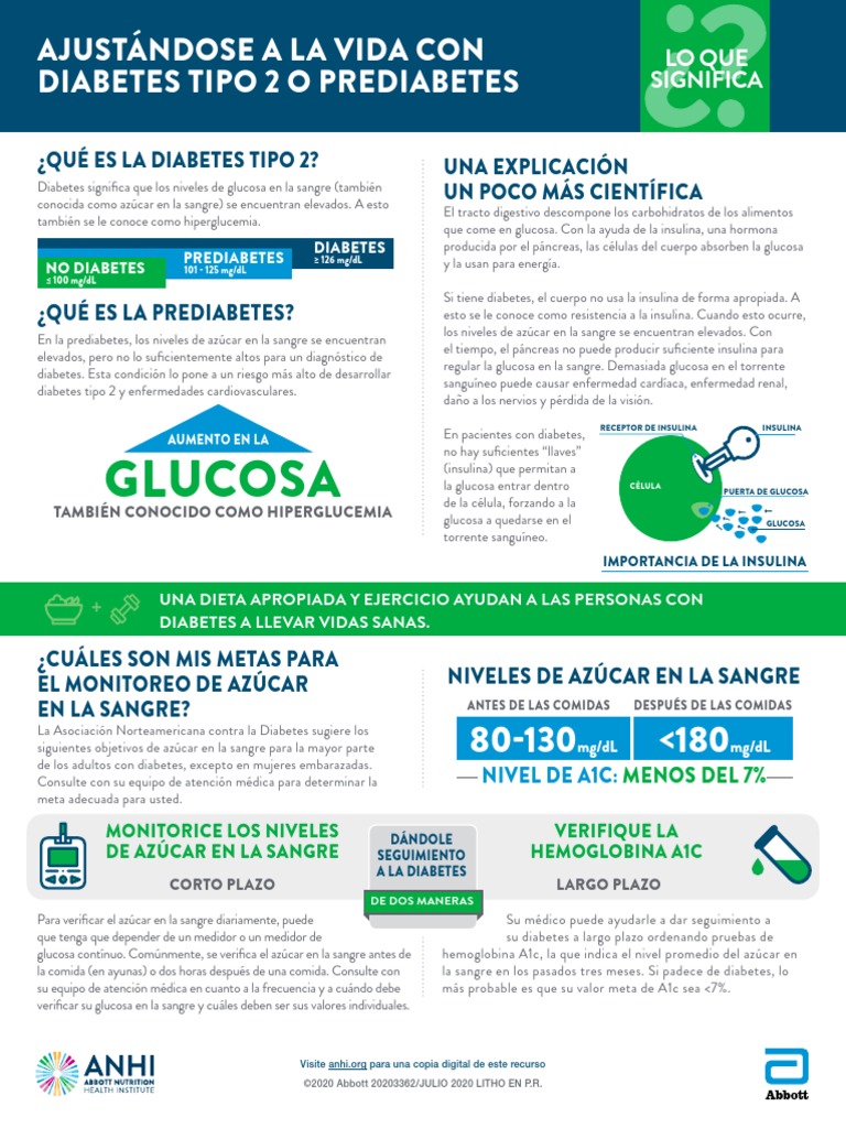 ANHI_Diabetes_INFOGRAPHIC_spanol_PR_tcm1423-147660 | PDF | Diabetes ...