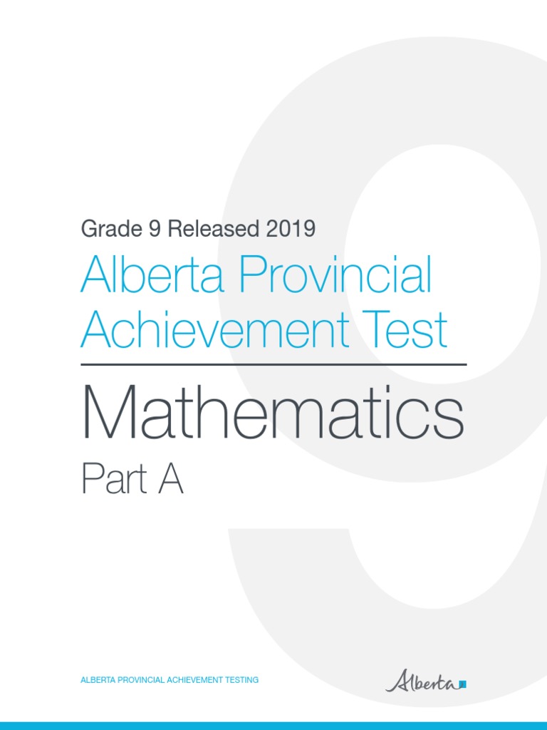 Math 9 PAT 2019 | PDF | Numbers | Equations