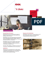 ROXUL Safe® Fire Safing Insulation - Data Sheet | PDF | Wall | Building ...