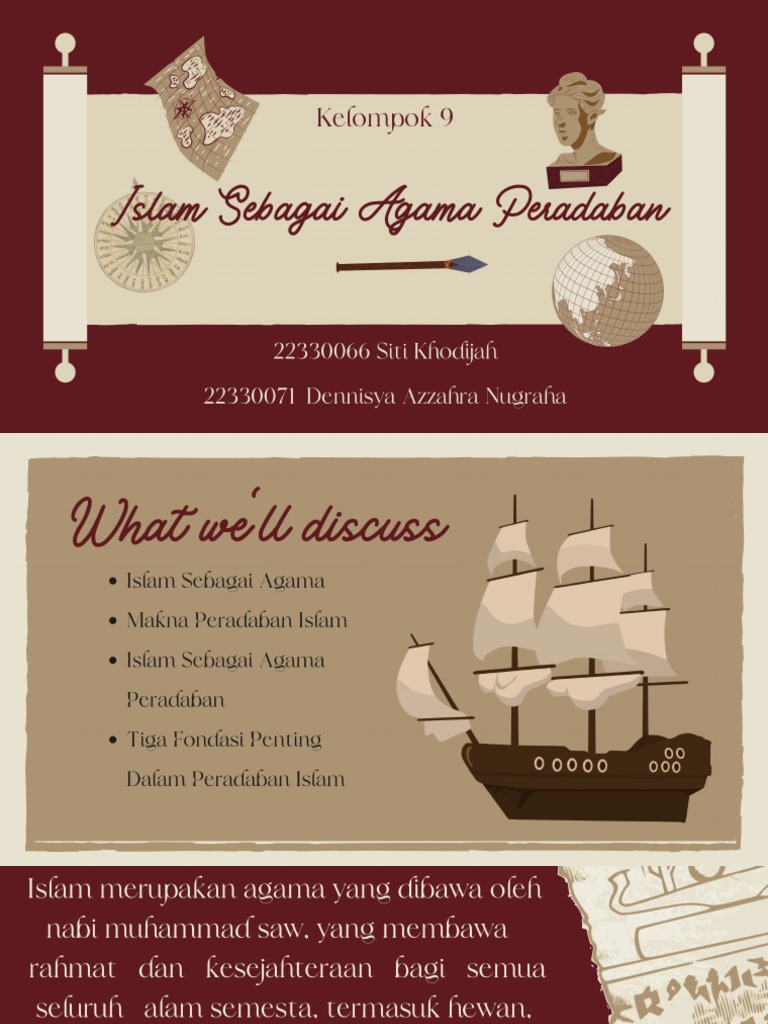 Kel 9 - Islam Sebagai Agama Peradaban | PDF