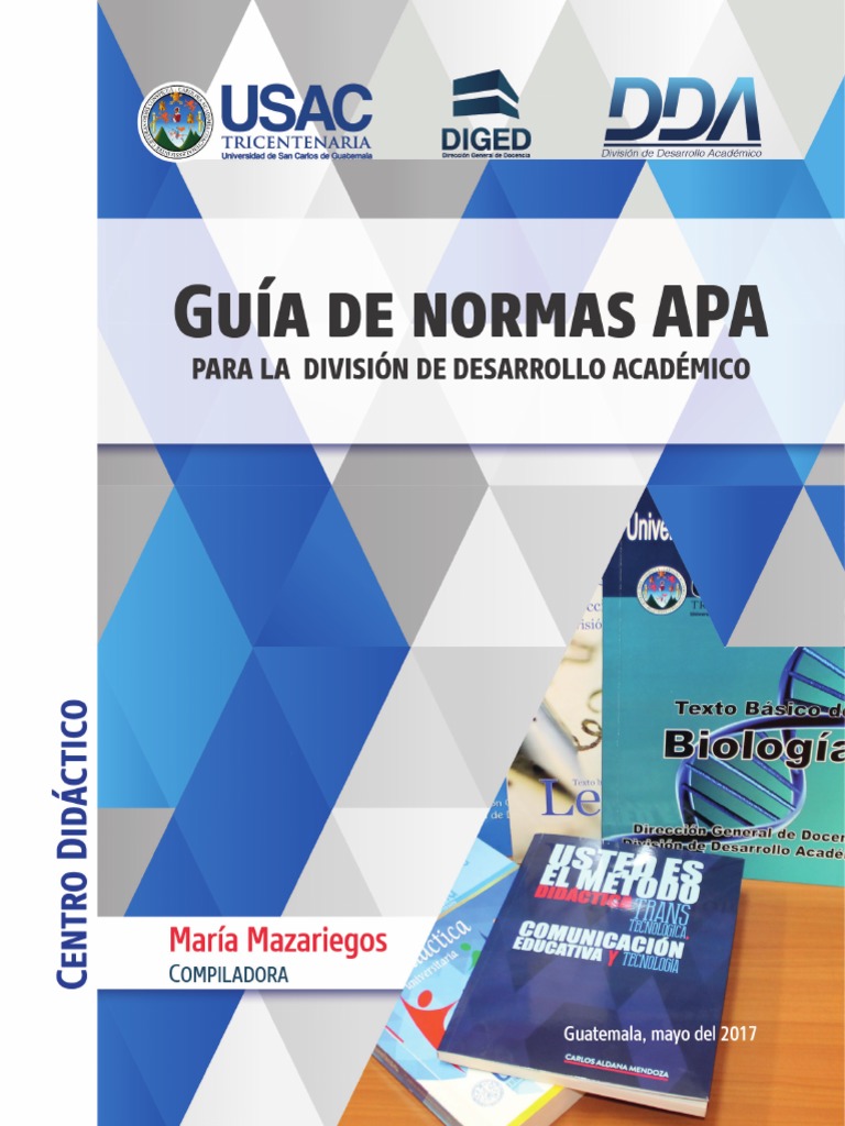 Normas Guía Apa Oficiales | PDF | Estilo apa | Análisis FODA