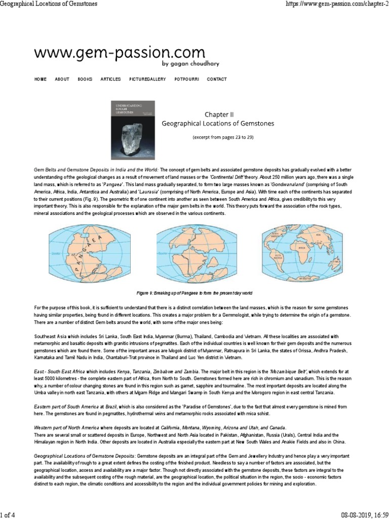 Gem Stone | PDF | Gemstone | Mineralogy