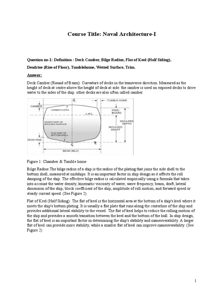 Ship Parts Definition & Immersion Hydrometer | PDF | Ships | Buoyancy