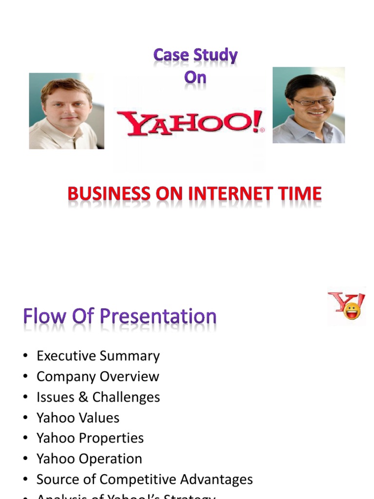 Yahoo Case Study | Download Free PDF | Yahoo! | Google