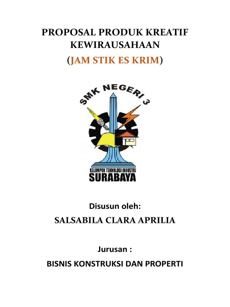 PROPOSAL PRODUK KREATIF KEWIRAUSAHAAN Next | PDF