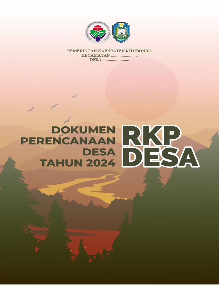 00.1. Dokumen RKP Desa Tahun 2024 | PDF