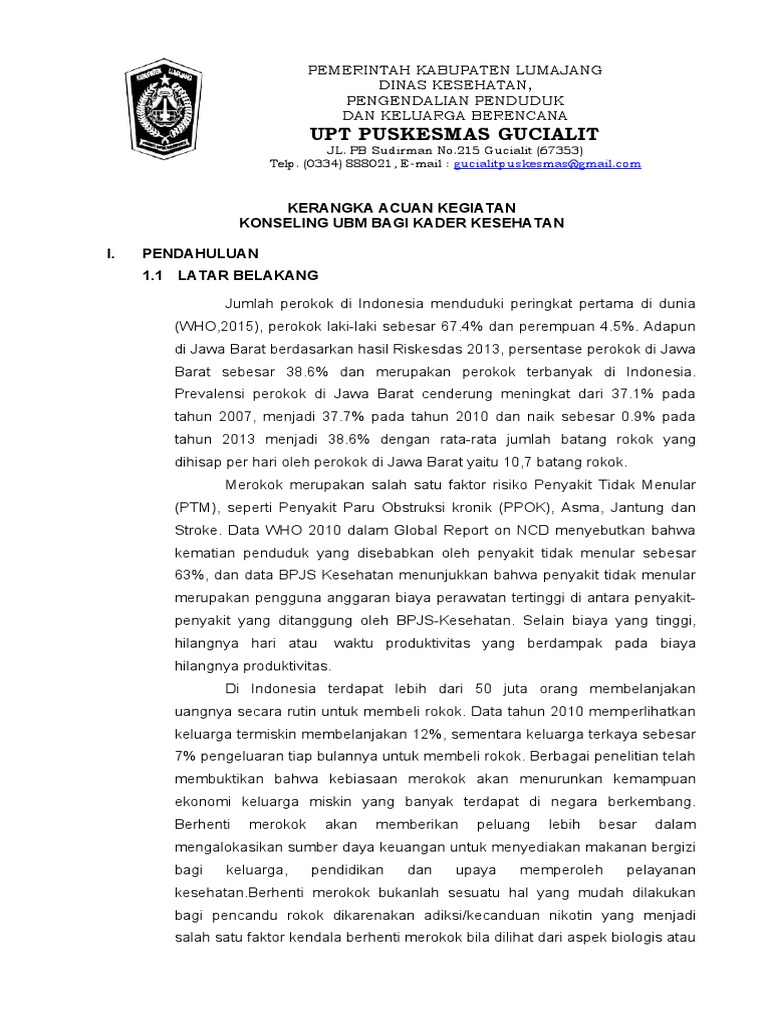 Kak Penerapan Ubm 2022 | PDF | Pengembangan Diri