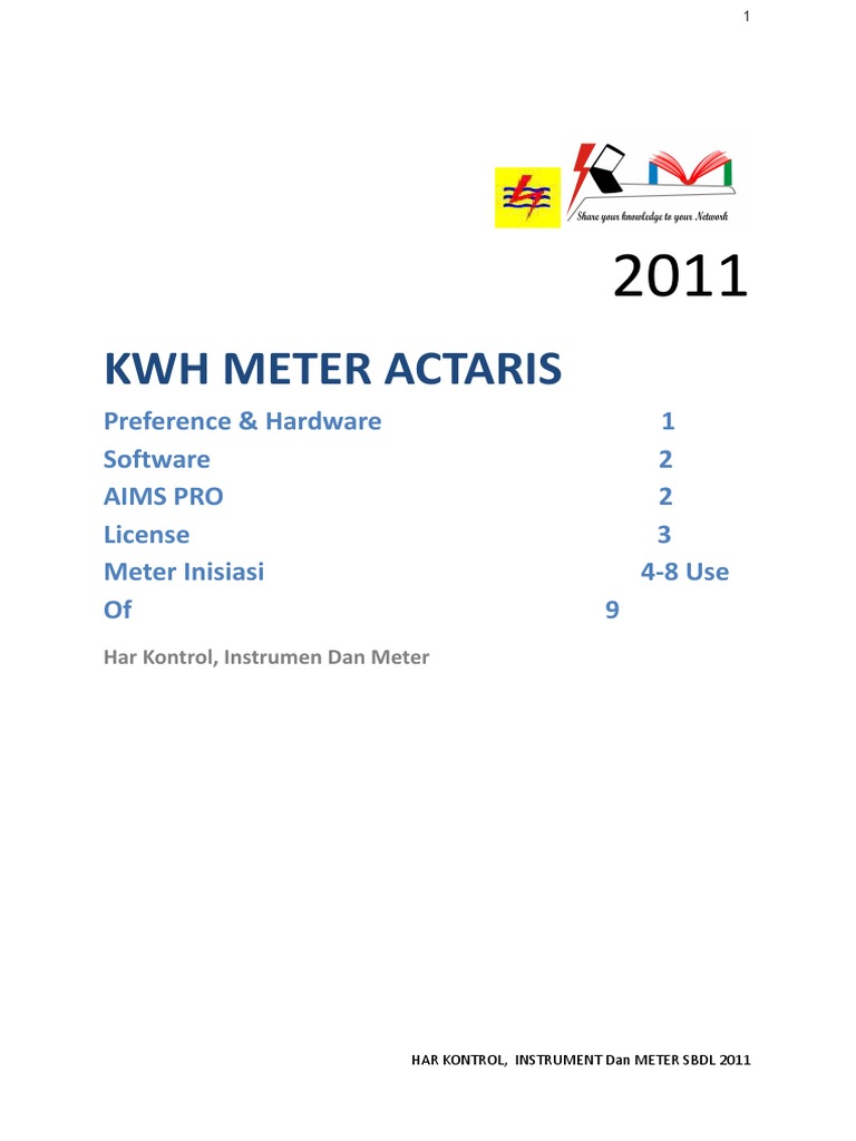 KWH Meter Actaris | PDF