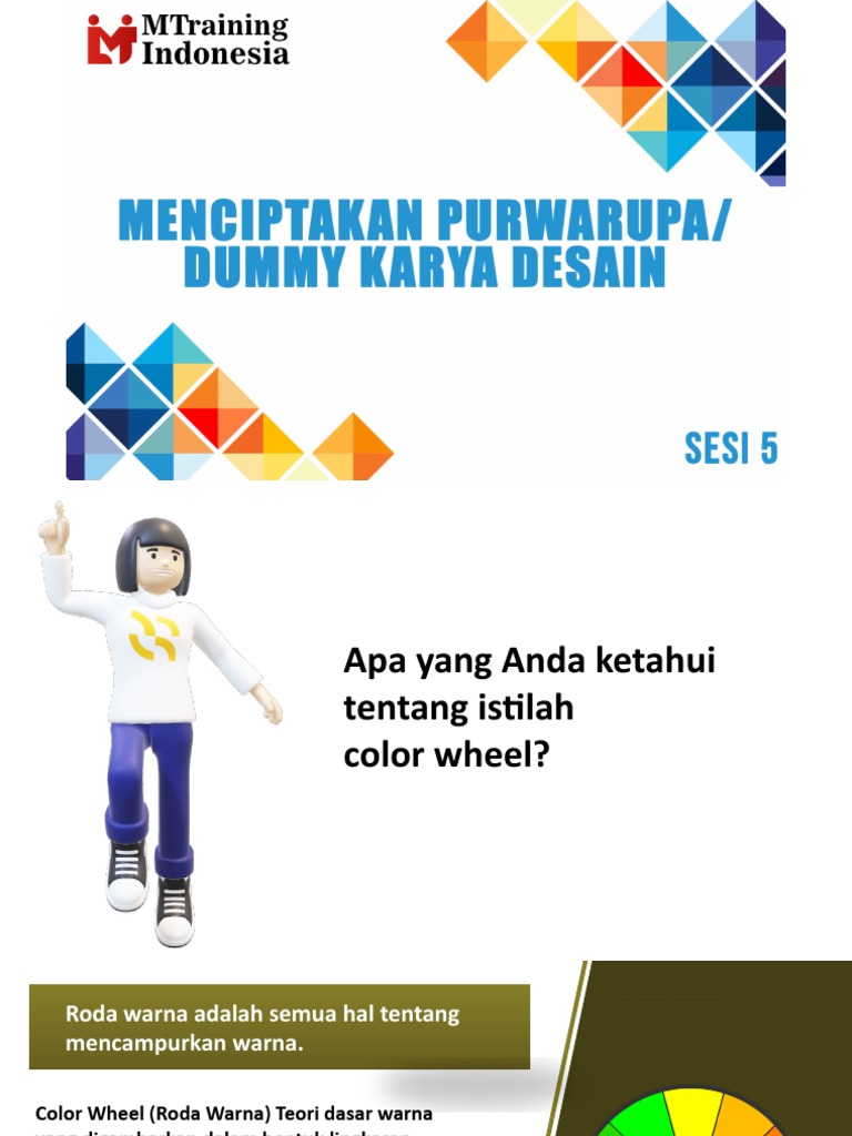Desain Purwarupa Roda Warna | PDF