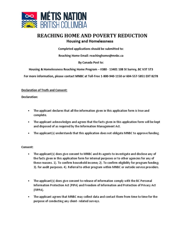 RH Application Fillable | Download Free PDF | Consent | Justice