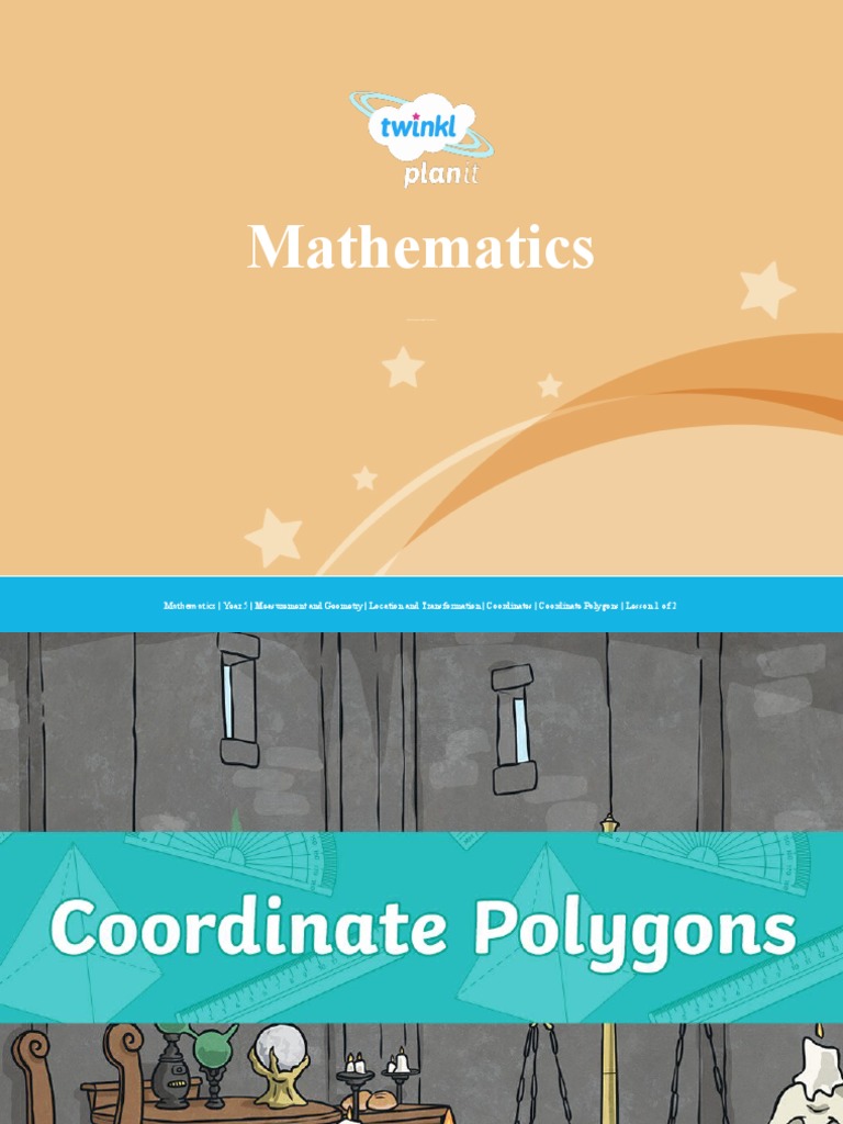 Coordinate Polygons Pdf Cartesian Coordinate System Elementary
