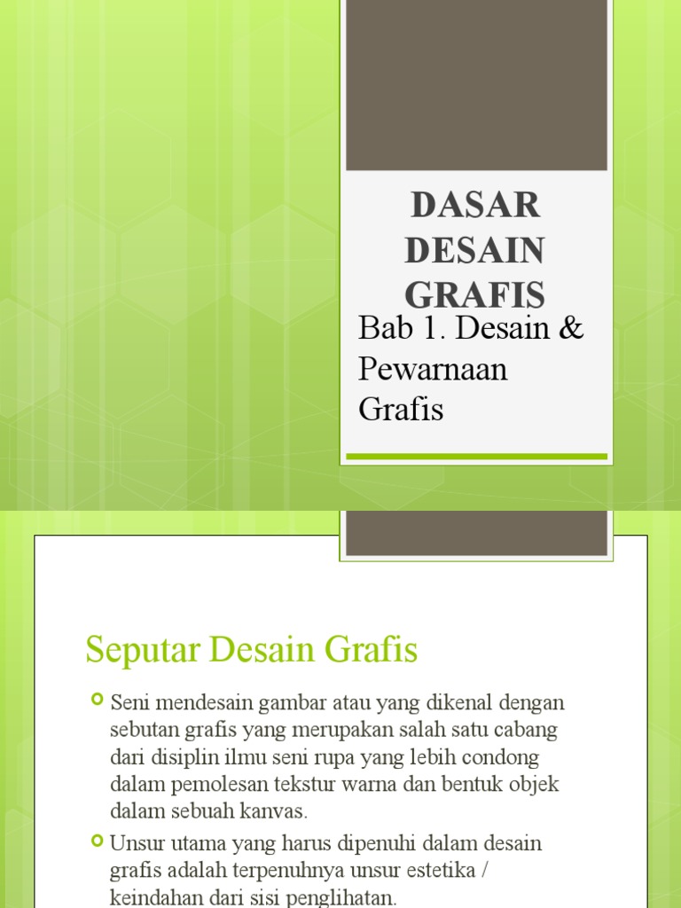 Dasar Desain Grafis Bab.1 A | PDF