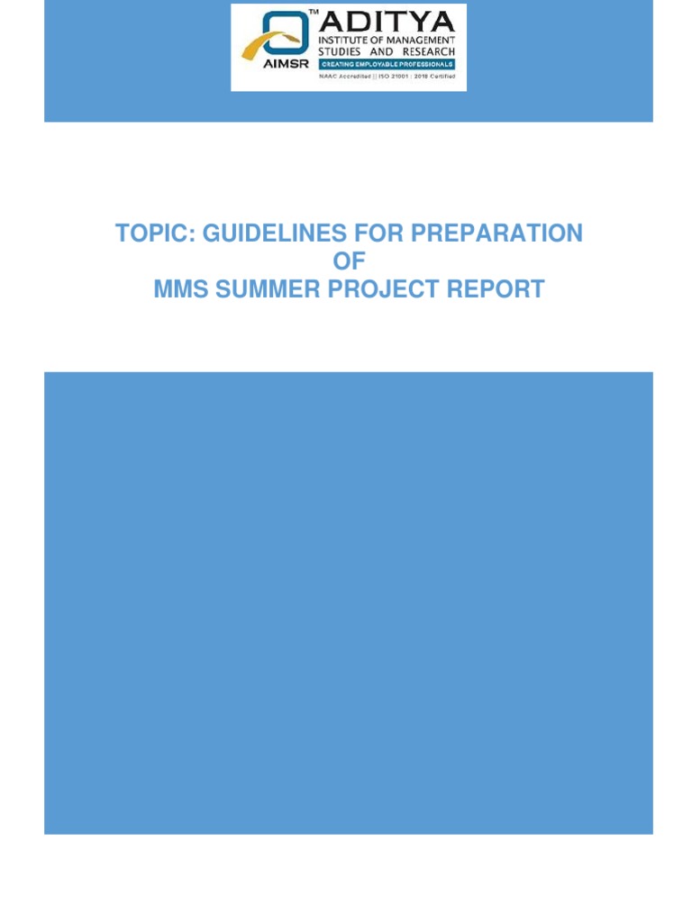 1 - SIP Report Guidelines - Batch 2022-2024 | PDF | Citation