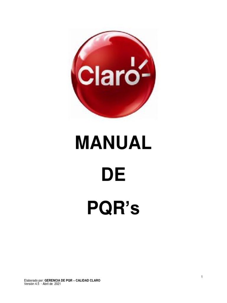Manual Pqrs Movil | PDF