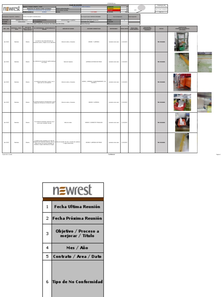 Inspeccion Cruzada de Recreacion A Servicio Comedor Antawasi | PDF ...