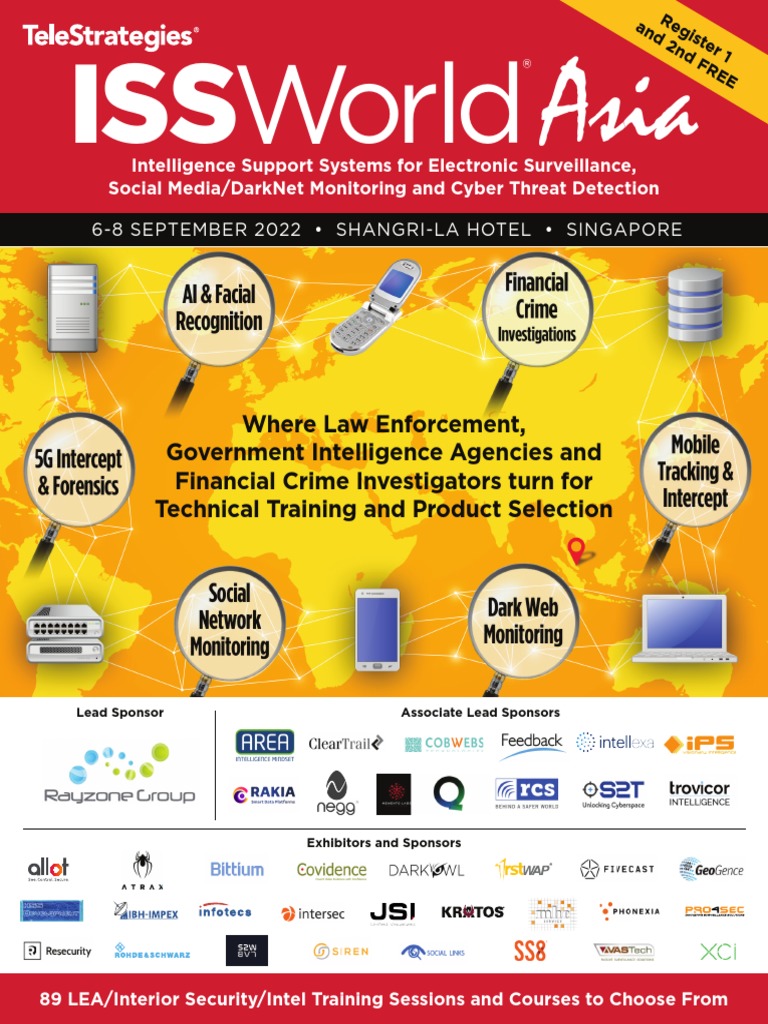 ISS World Asia | PDF | Cybercrime | Surveillance