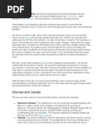 Dialogue between two friends on Environmental pollution | PDF
