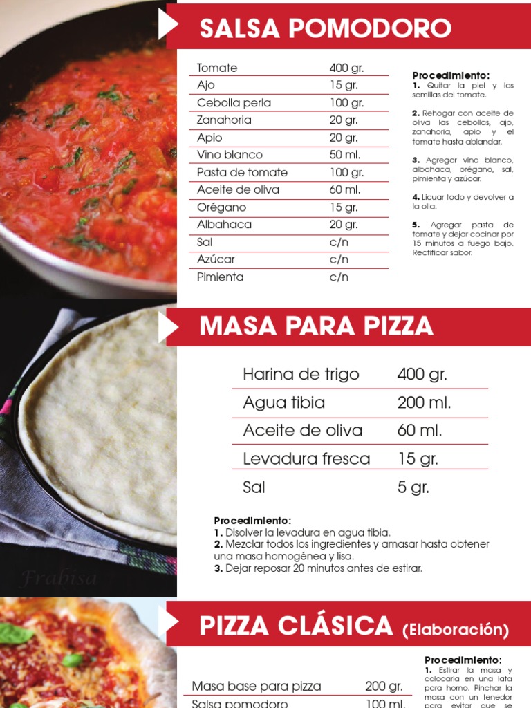 Receta Pizzas | PDF | Pizza | pesto