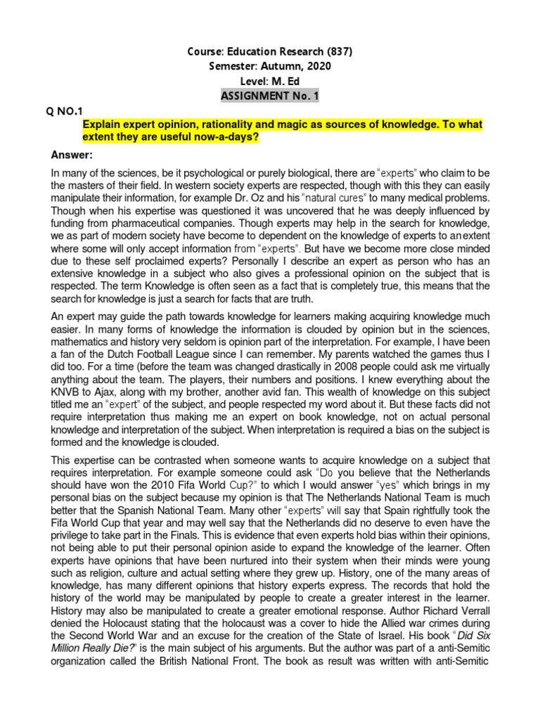 Million Really Die? | PDF | Action Research | Expert