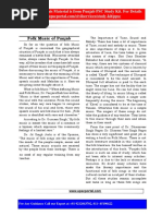 Classification of Folk Dance According To Nature: Occupational Dances ...