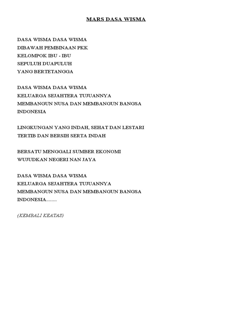 Mars Dasa Wisma | PDF