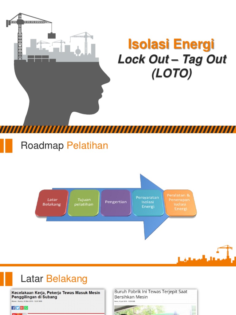 Prosedur Isolasi Energi LOTO K3 | PDF