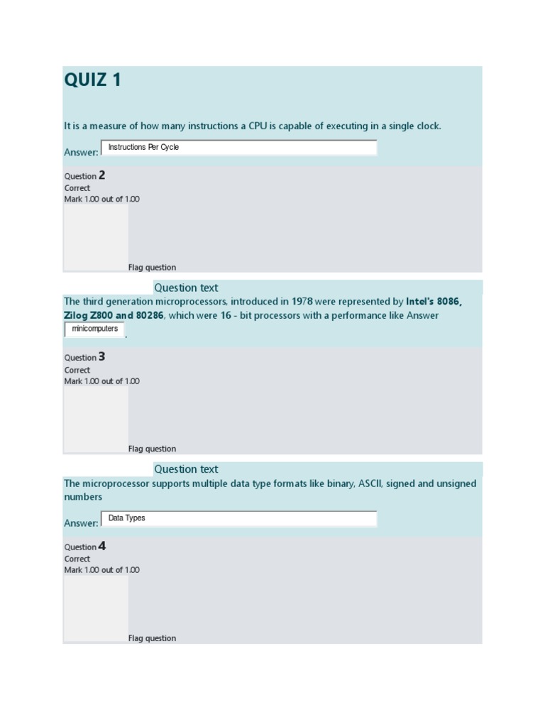 Microprocessors and Microcontroller System PDF | PDF | Central ...