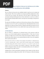 Gold Refining Using Aqua Regia Process | PDF | Nitric Acid | Chemical ...