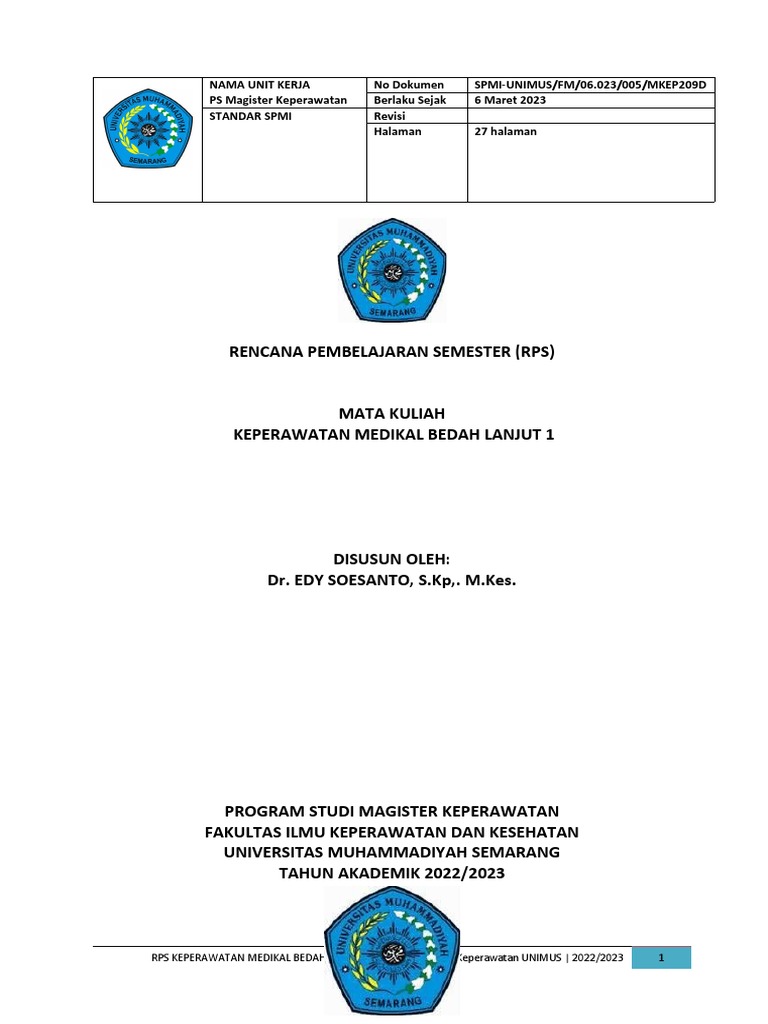 RPS - KMB Lanjut 1 - 2023 | PDF