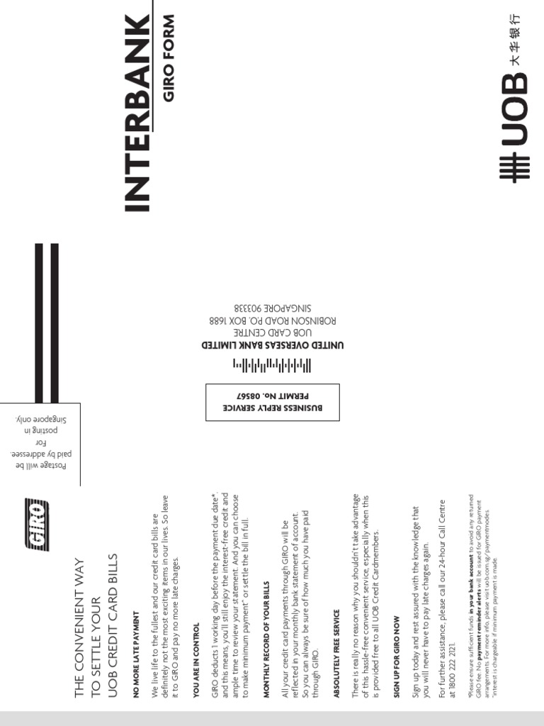 Giro Form Final | PDF | Debit Card | Credit Card