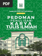 Pedoman Penulisan Karya Ilmiah 2017 (PPKI UM) | PDF