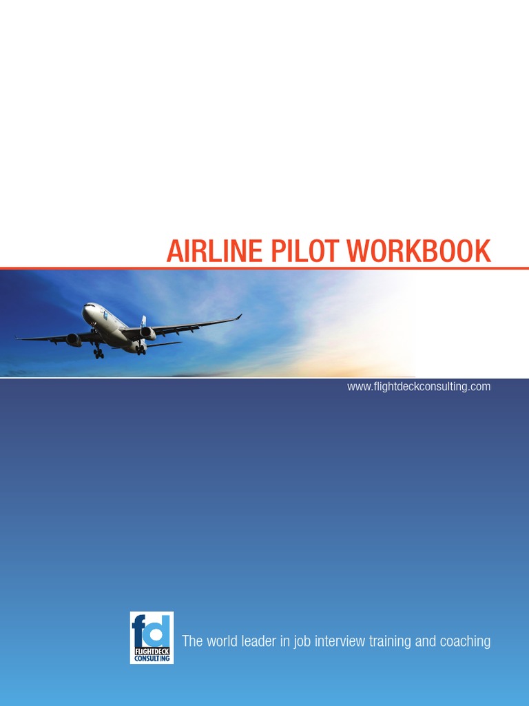 Flightdeck Consulting - Airline Pilot Workbook 12th June PDF | PDF | Job Interview | Airlines