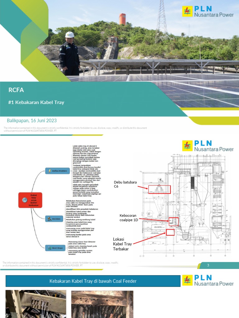RCFA Kebakaran Kabel Tray Unit 1 | PDF | Electrical Engineering | Electricity