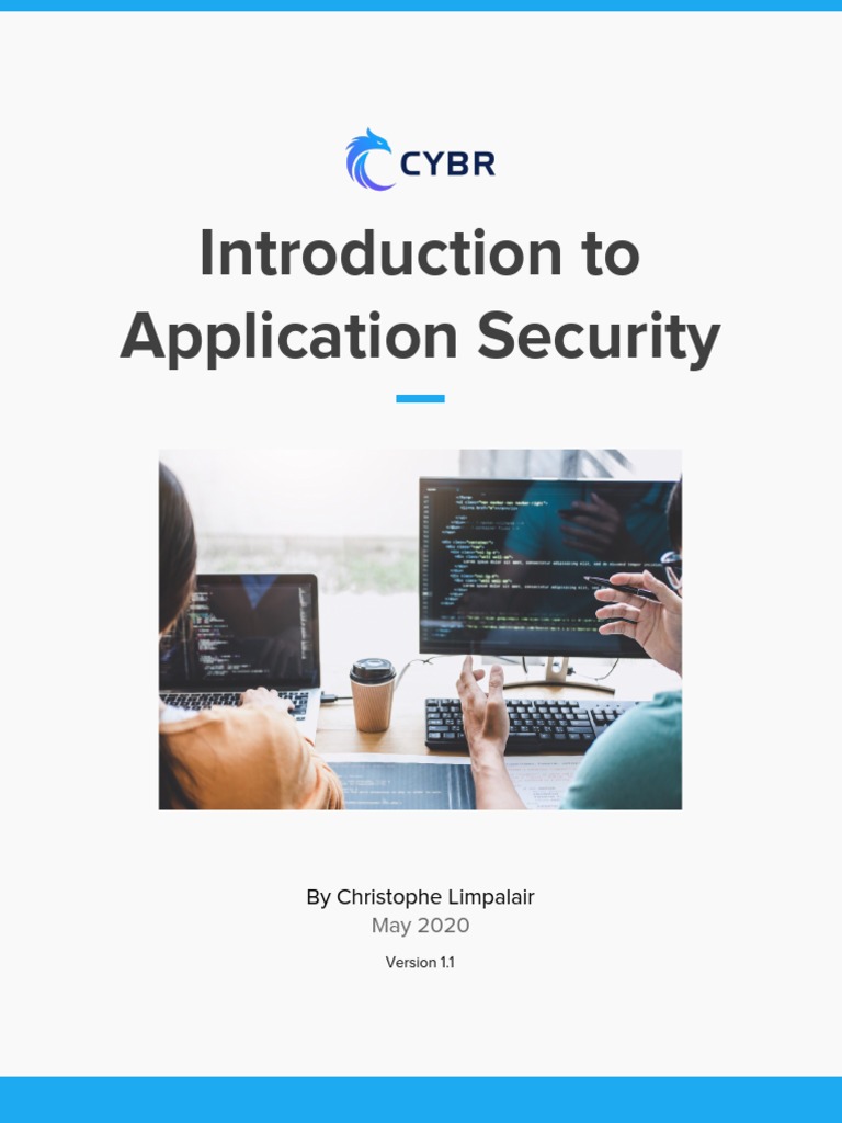 Introduction To Application Security - EBOOK | Download Free PDF | Security | Computer Security