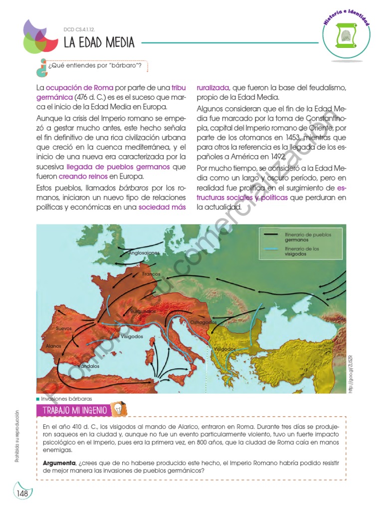 8egb EESS F2 85 86 | PDF | Pueblos germánicos | Edades medias