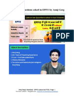 EPFO Social Security Notes | PDF | Welfare | Economies