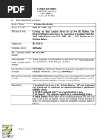 Tender Compliance Statement | PDF | Signature | Government Information