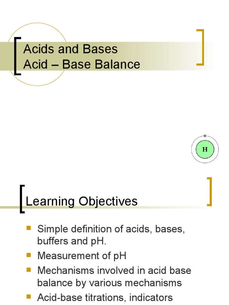 Acid-Base | PDF | Acid | Acid Dissociation Constant