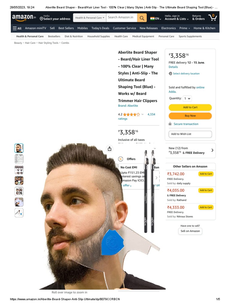 Aberlite Beard Shaper Tool Review | PDF