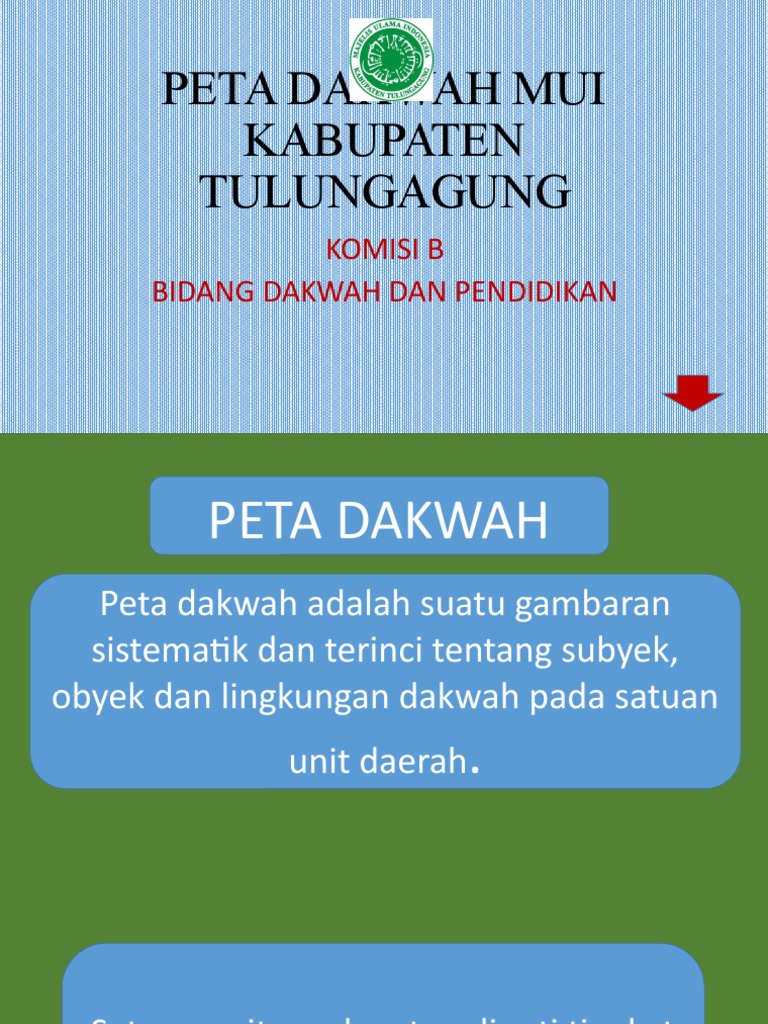 Peta Dakwah MUI Tulungagung 2023 | PDF