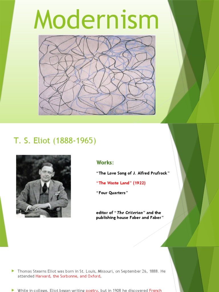 Key Figures of Modernism in Literature | PDF | To The Lighthouse ...