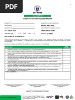 Classroom Observation Instrument | PDF