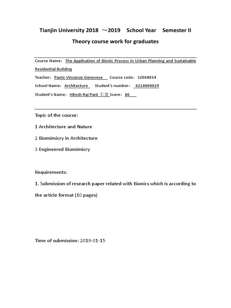 Theory 5 - Bionic Theory | PDF | Nest | Ant